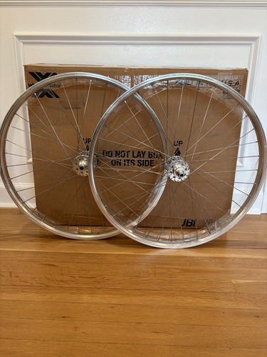 SE Racing Bikes BMX Silver 26" x 1.75" Rim Wheelset Mohawk Hubs Sealed ...