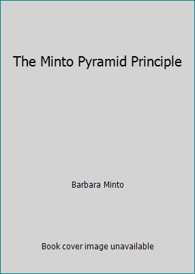 The Minto Pyramid Principle by Barbara Minto | eBay