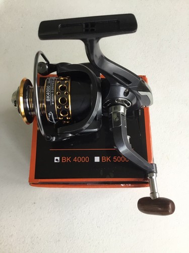 Gold Sharking BK4000 Spinning Fishing Reel MaxDrag 12 lbs High Speed 5. ...