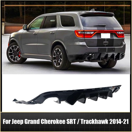Gloss Black Rear Bumper Diffuser For Jeep Grand Cherokee SRT/Trackhawk ...