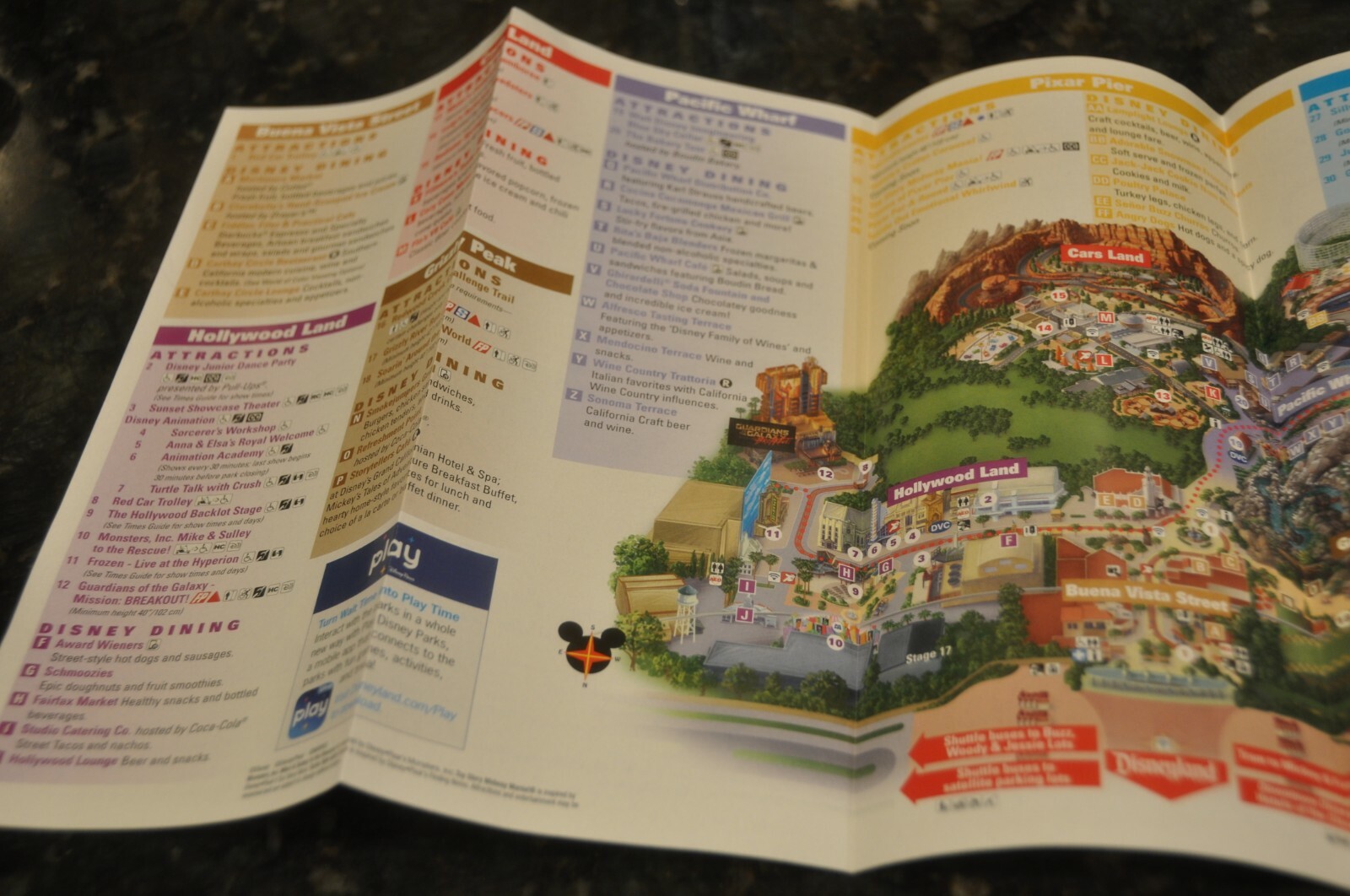 DCA FOOD AND WINE FESTIVAL PASSPORT, GUIDE, AND MAIN GATE MAPS 2019 | eBay