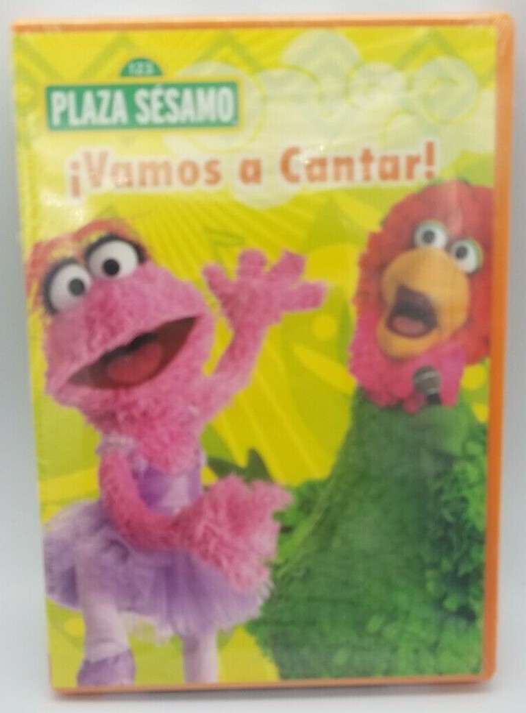 Plaza Sesamo Spanish Vhs New Plaza Sesamo Vamos A Cantar (DVD, 2005)