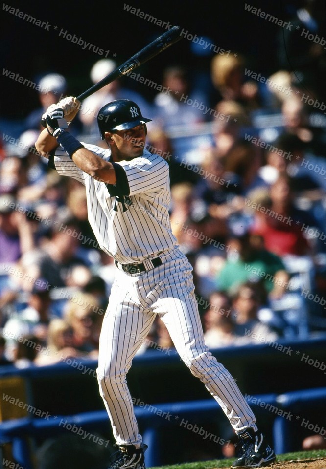 Derek Jeter NEW YORK YANKEES MLB Baseball 1998 Original 35mm Slide HOF ...