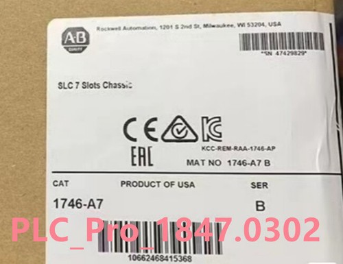 1PCS NEW Allen-Bradley 1746-A7 Ser B SLC 500 7-Slot Rack Chassis PLC ...