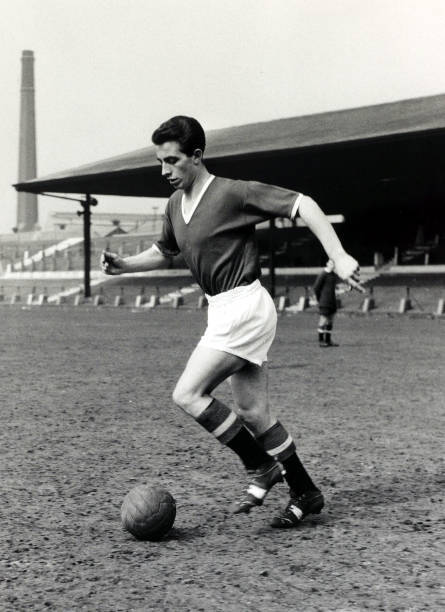 1956 Mu's David Pegg Training At Old Trafford Old Photo | eBay