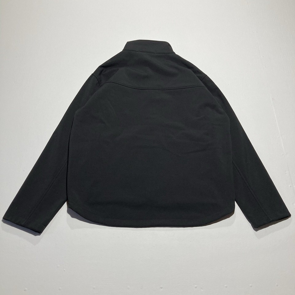 Devon & Jones St Jude Medical Black Long Sleeve Full Zip Softshell ...