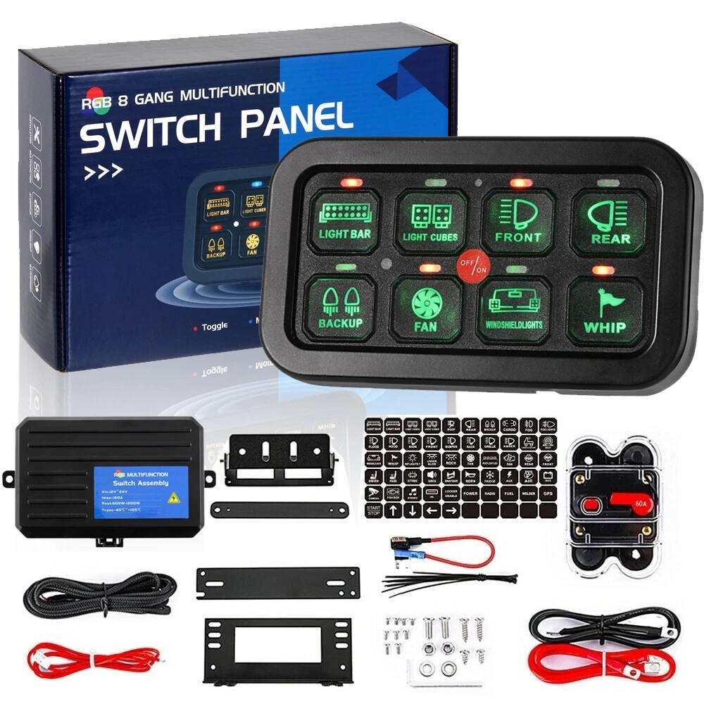 Led Light Bar Switch Panel | Shelly Lighting