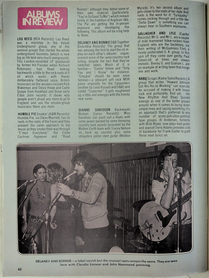 Hit Parader Magazine October 1972 Elton John, Hendrix, Carole King ...