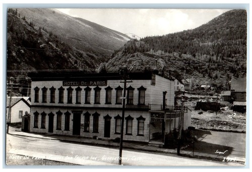 1948 Hotel De Paris Famous Old French Inn Georgetown CO RPPC Photo ...