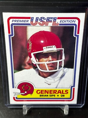 1984 Topps USFL Brian Sipe #73 | eBay