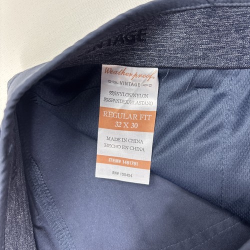 Weatherproof Vintage Men Tech Pant Straight Stretch Water Repellent ...