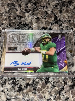 2023 Wild Card Bo Nix Broncos Autograph Rookie Card /8 | eBay
