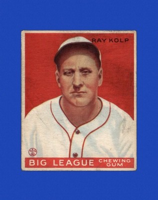 1933 Goudey Set-Break #150 Ray Kolp VG-VGEX *GMCARDS* | eBay
