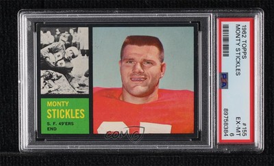 1962 Topps Monty Stickles #155 PSA 6 | eBay