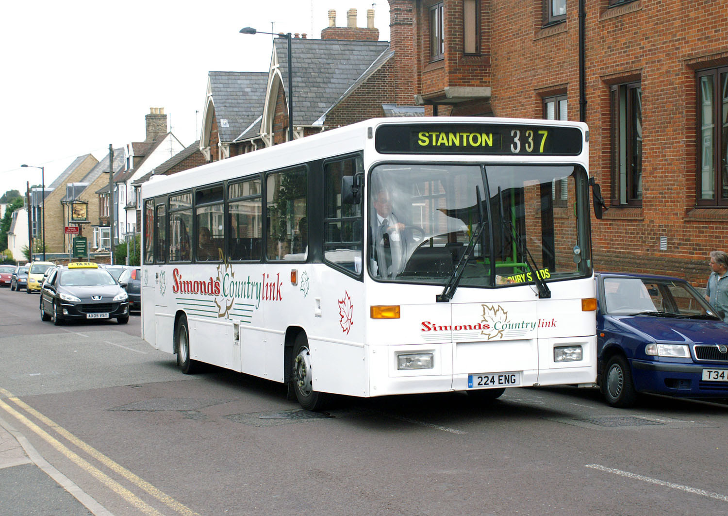simonds botesdale 224eng bury st edmunds 26-8-09 6x4 Quality Bus Photo ...