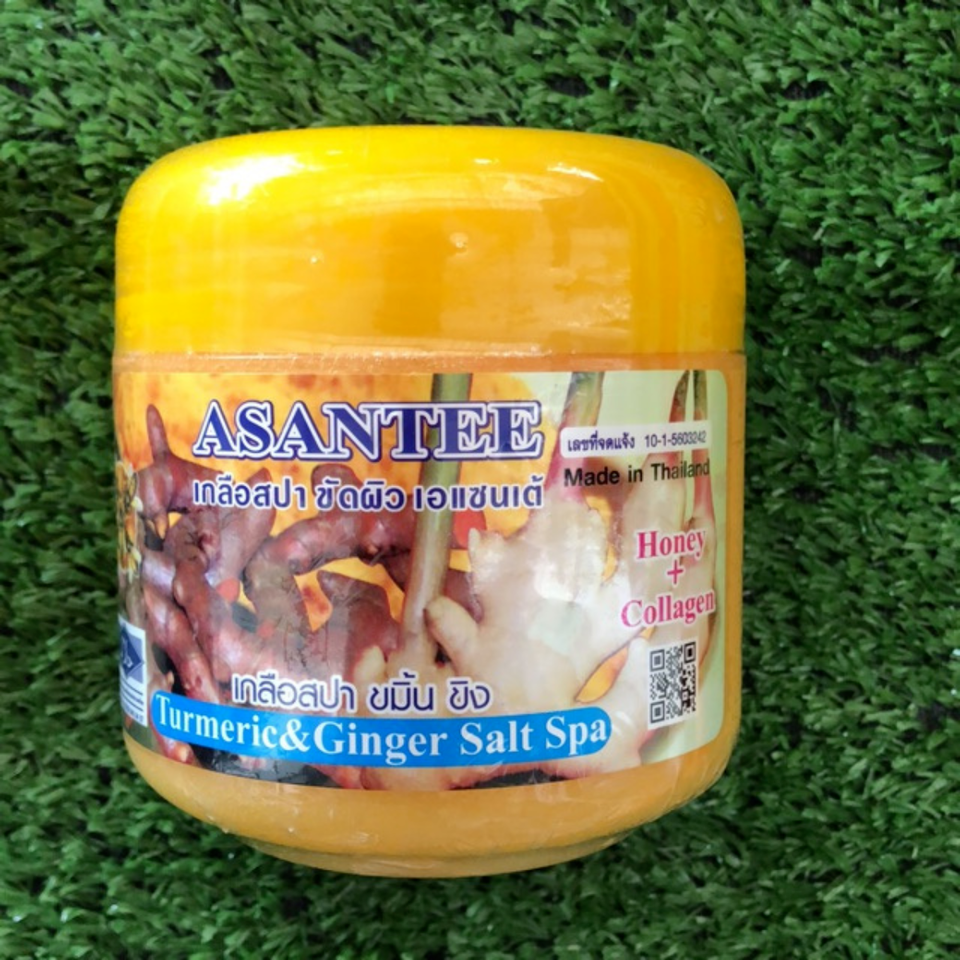 Asantee Ginger Scrub Sale Curcuma Spa Skin Thai Herbal Rinfrescante 700 ...