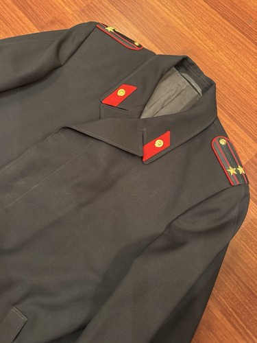 Coat lieutenant colonel Militia soviet period Original New Size 54 | eBay