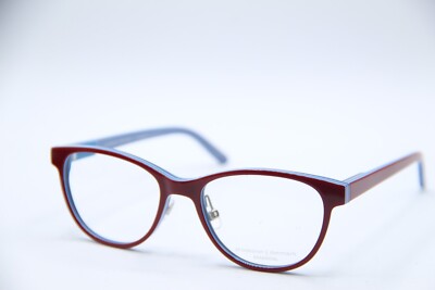 NEW PRODESIGN DENMARK 3648-1 C. 4122 RED BLUE AUTHENTIC FRAMES ...