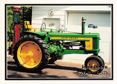 Vintage Farm Tractor Trading Card John Deere 520 T (1957) | eBay