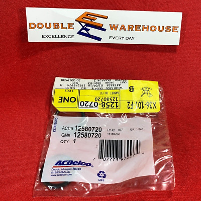 NOS OEM NIP ACDelco GM 12580720 Engine Oil Filter Adapter Gasket SET OF ...