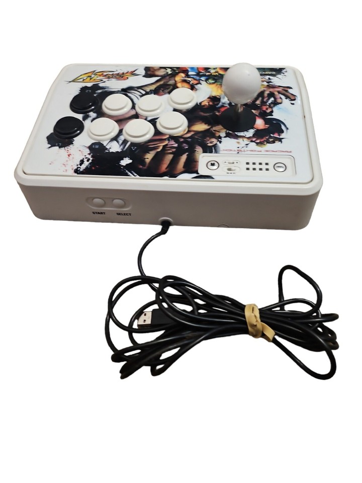 Street Fighter IV Arcade Fight Stick Mad Catz XBOX 360 Capcom TESTED ...