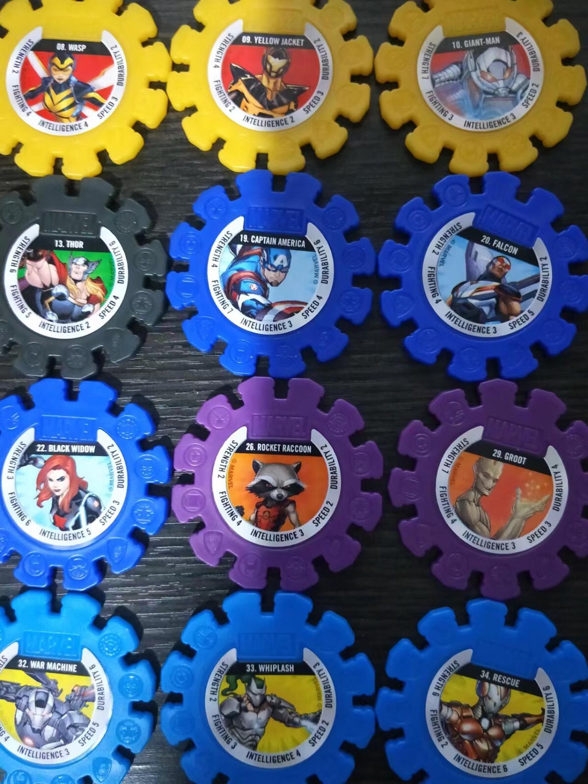 Woolworths marvel heroes superheroes disc collectables complete your ...