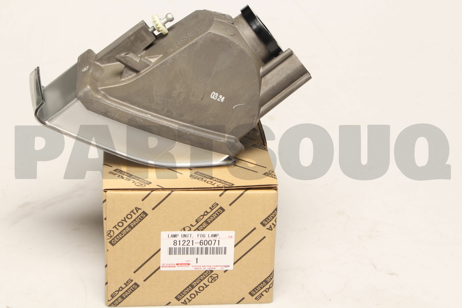 8122160071 Genuine Toyota LAMP UNIT, FOG LAMP, LH 81221-60071 | eBay