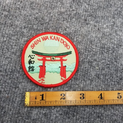 Shin Wa Kan Dojo Patch Martial Arts Kanji | eBay