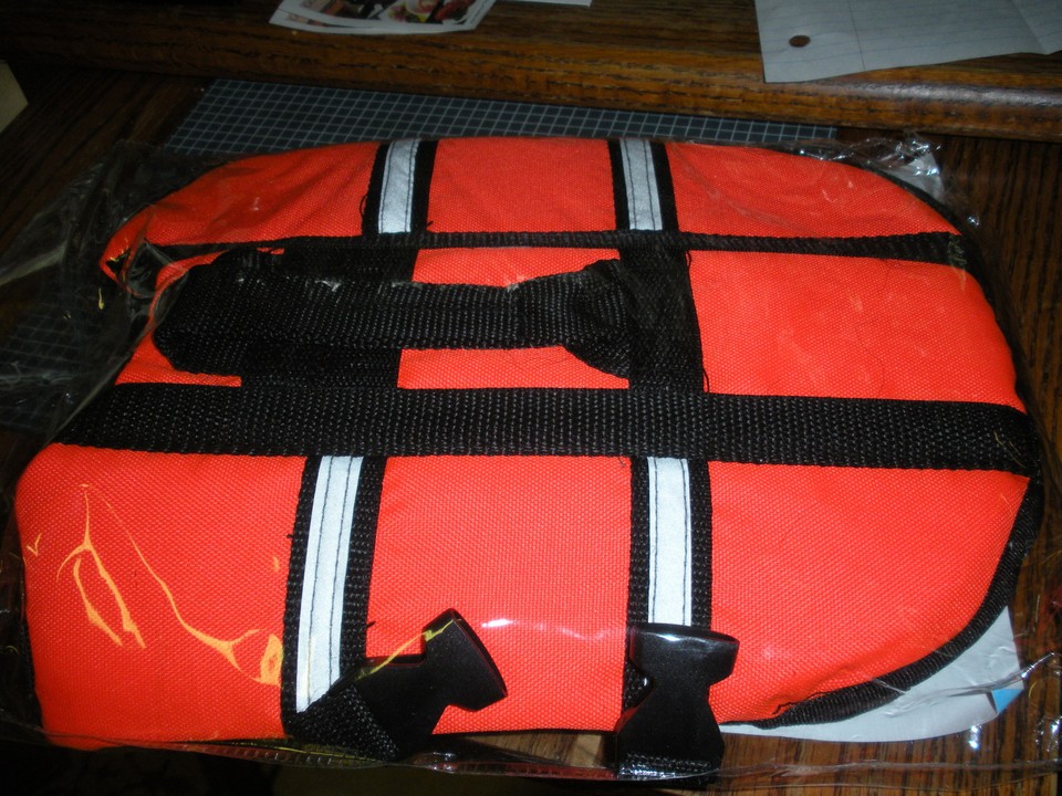 New Dog Animal Flotation Aid Device Jacket Fido Float Swim Vest Extra ...