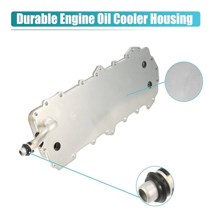 🔥Car Engine Oil Cooler Housing Assembly for Land Rover Discovery LR4 ...