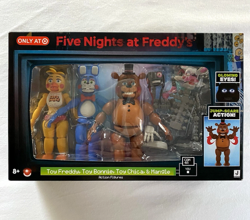 Five Nights at Freddy's 4-Pack Figures Freddy Bonnie Chica Mangle FNAF ...