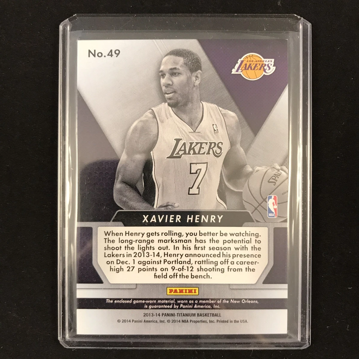 Xavier Henry Lakers 2022