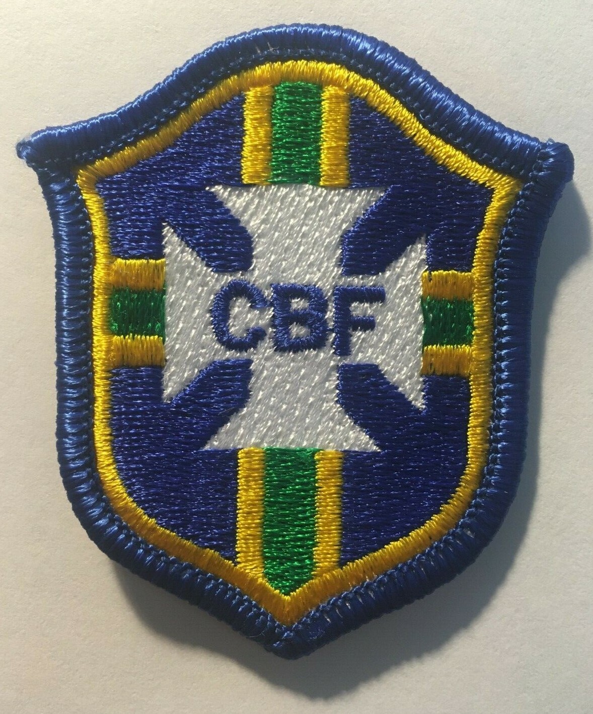 CBF patch brazil cbf SOCCER FUTBOL FIFA EMBROIDERED CONMEBOL PARCHE ...