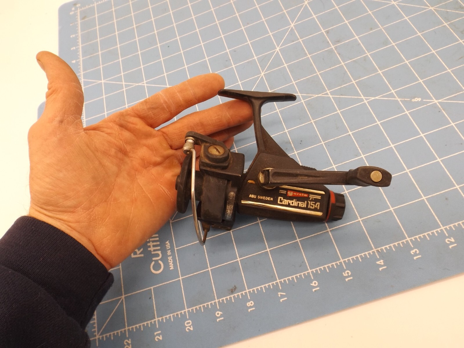 ABU Garcia Cardinal 154 Ball Bearing Spinning Reel Made In Sweden | eBay