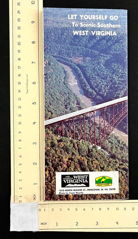 1970s West Virginia Let Yourself Go Scenic Southern WV VTG Travel ...