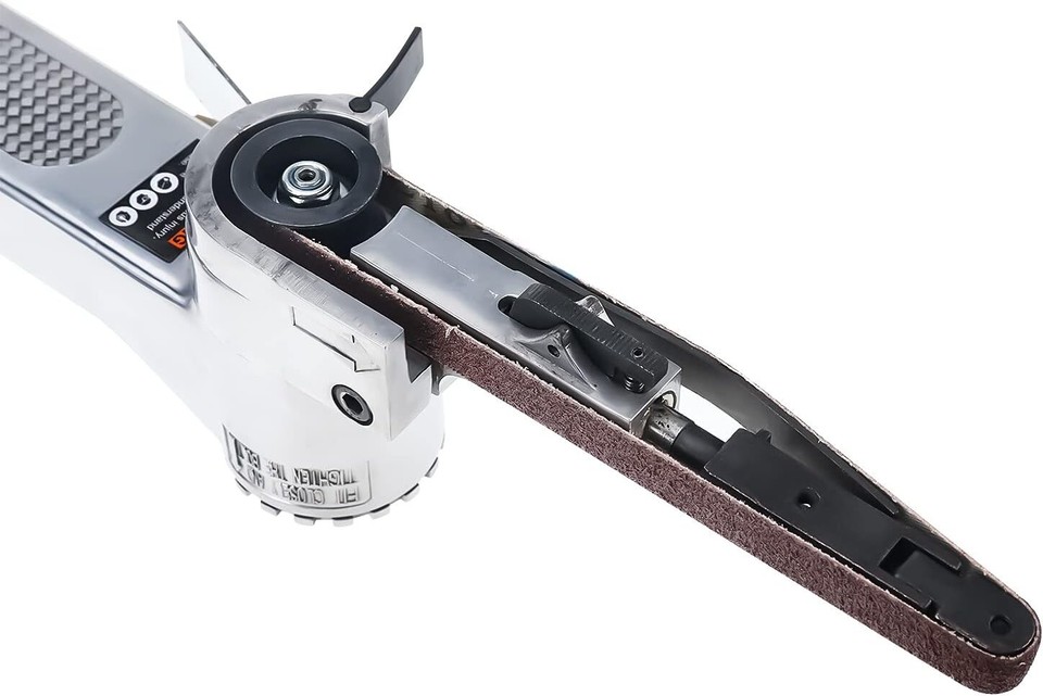 3/8'' Width Mini Air Operated Power Belt Sander Sanding Grinder File ...