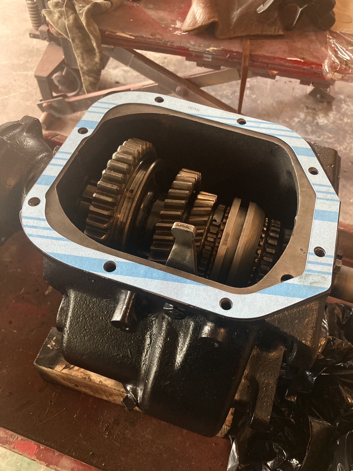 1948 - 59 CHEVY REBUILT SM420 TRANSMISSION 591665 NEW BEARINGS READY TO ...