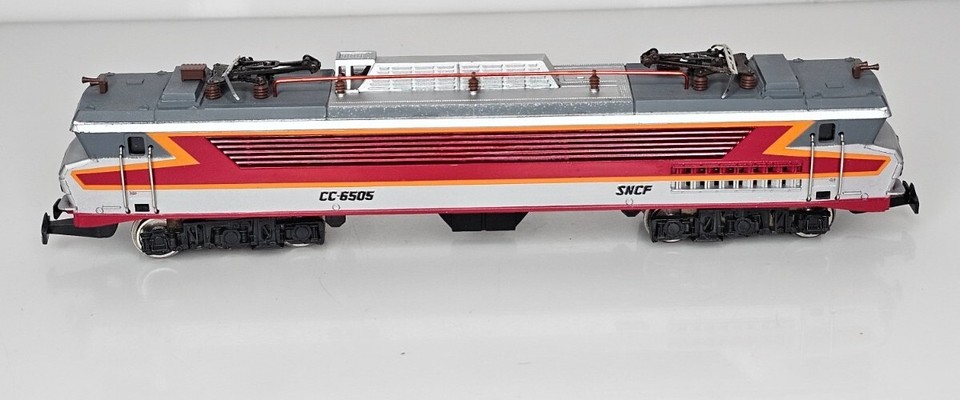Vintage Jouef HO Scale Electric Locomotive SNCF CC-6505 Ref 8442 in Box ...