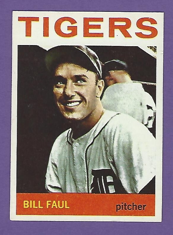 1964 Topps - #236 Bill Faul - Detoit Tigers - Ex+ CENTERED | eBay