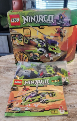 LEGO NINJAGO: Rattlecopter (9443) 100% Complete with Manual, Box ...
