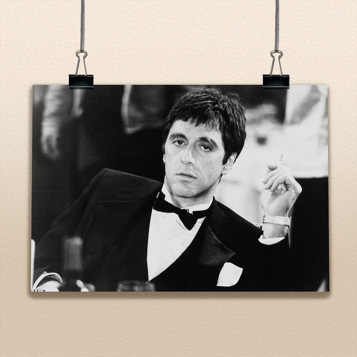 Al Pacino Scarface Sigar Scarface Tony Montana Al Pacino Greeting Card