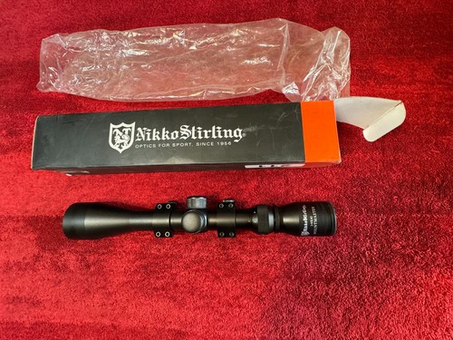 Nikko Stirling MountMaster Scope & Rings Weaver Mounts-Rimfire Rifle- 3 ...