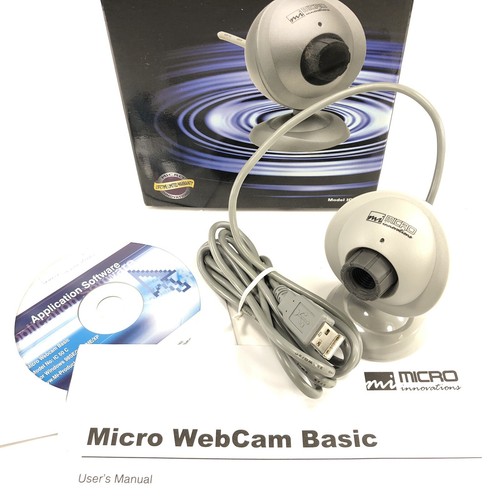 Micro Innovations Basic Webcam New Web Cam USB Model PC/Internet IC50 ...
