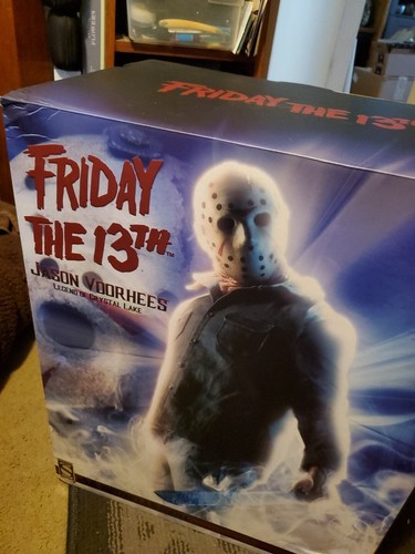 JASON VOORHEES Sideshow Item # 3003671 Statue Friday The 13th Ed #0878/ ...