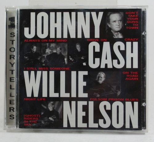 Johnny Cash Willie Nelson VH1 Storytellers CD 1998 LIVE Always on My ...