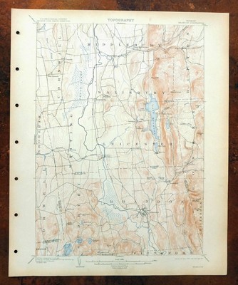 Reproductions - 1904 Topo Map