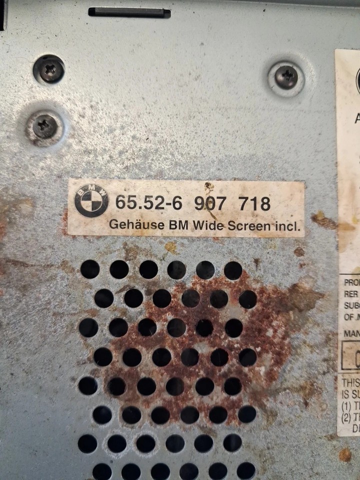 Bmw E46 Headunit Cd Dvd TV Player Stereo Screen Mint | eBay UK