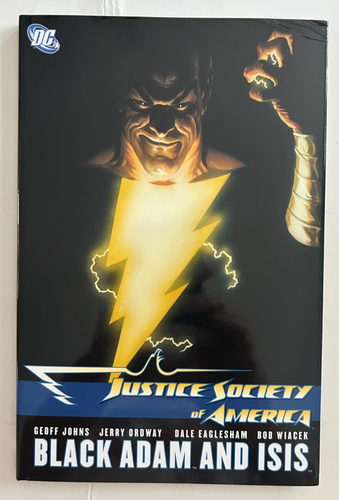 DC Justice Society of America "Black Adam & Isis" 2009 Hardcover Comic ...