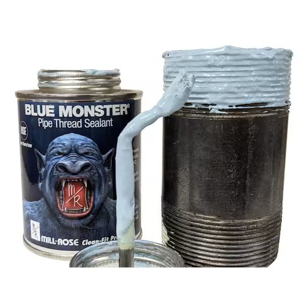 Blue Monster Pipe Thread Sealant, 4oz Heavy-duty industrial grade ...