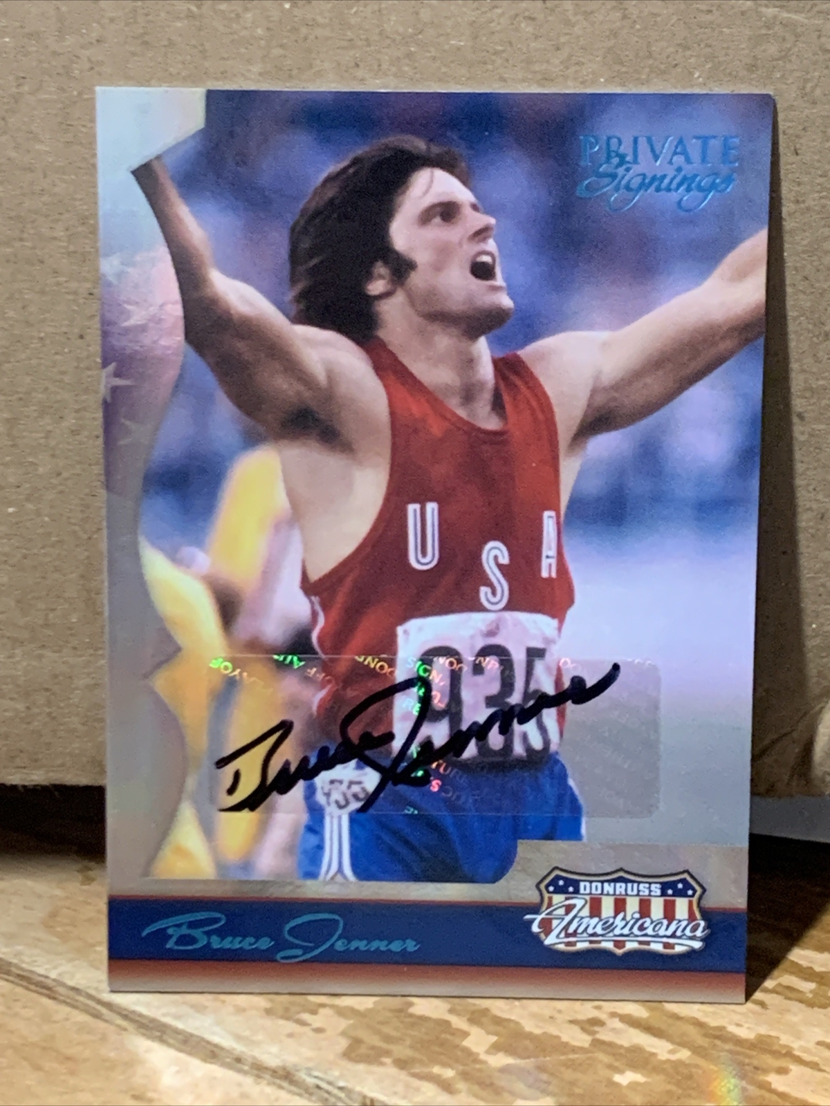 2007 Donruss Americana Autograph Bruce Jenner #2/250 USA | eBay